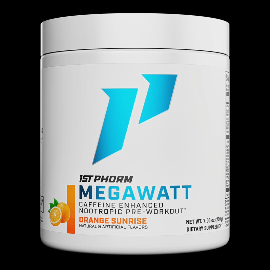 1st Phorm - MegaWatt Orange Sunrise - Pre-Workout – Peak Nutrition